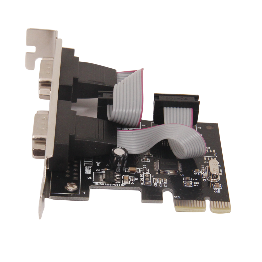 PCI-E To 2 Serial Card