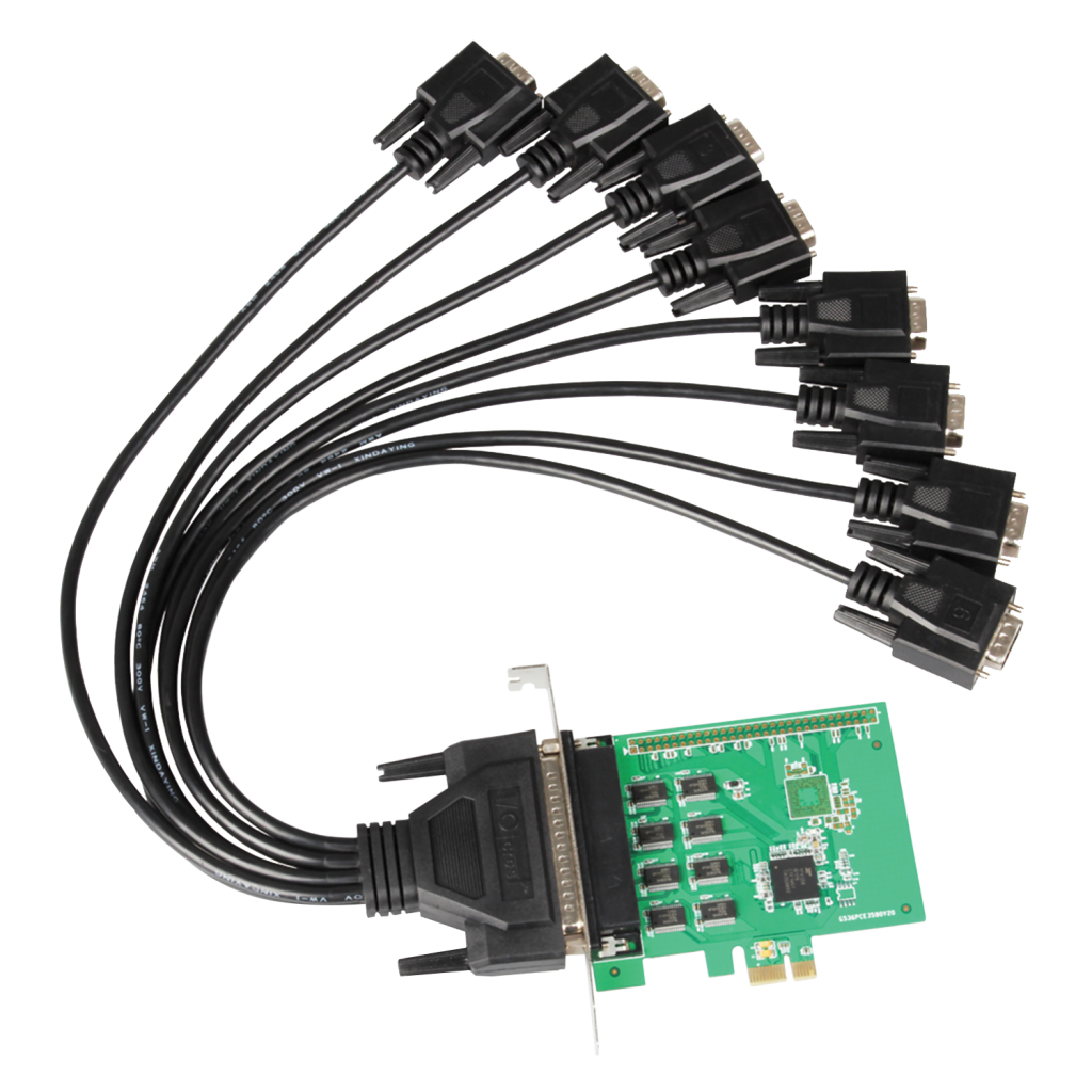 PCI Express Serial/Parallel Cards