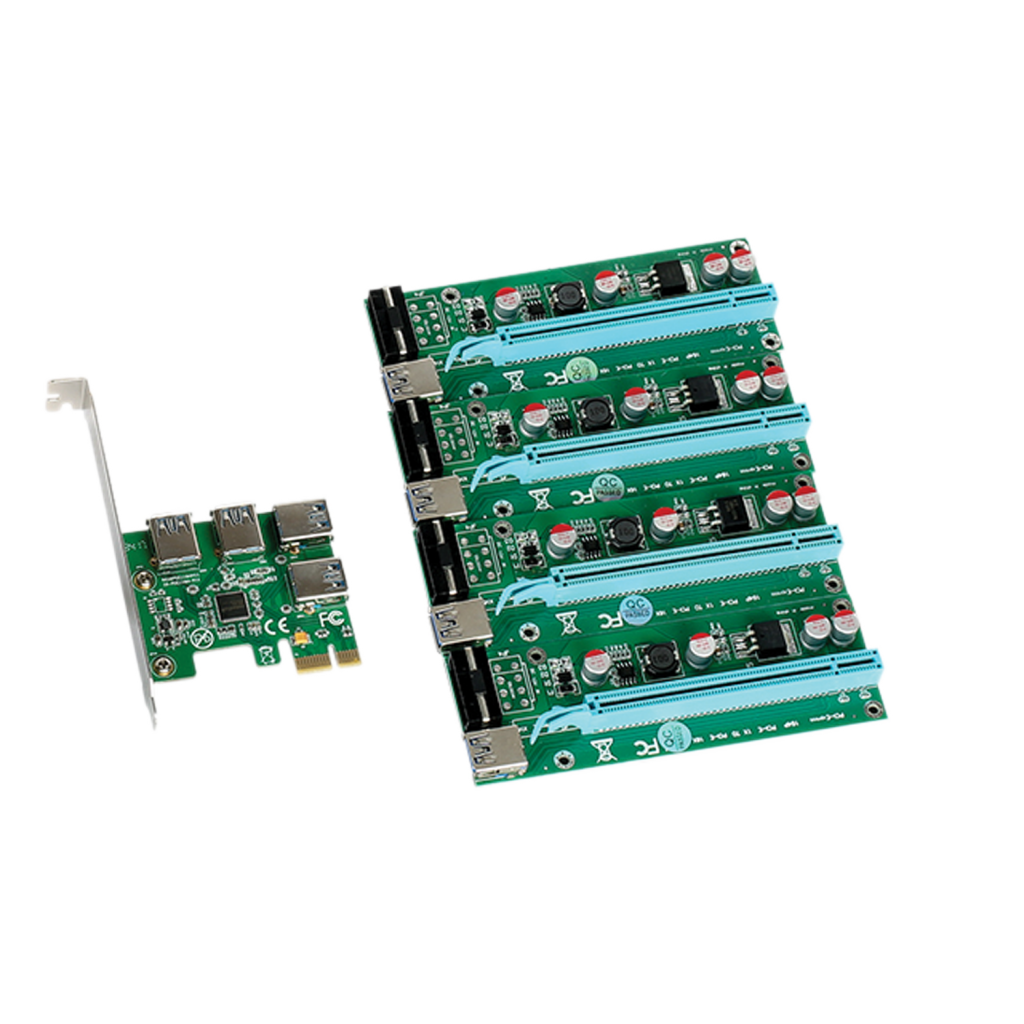 PCI-E Riser Card (PCIe x1 To PCIe x16 Slot)