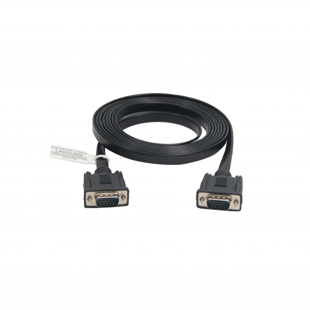 VGA Cable 3m (Premium Flat Wire)