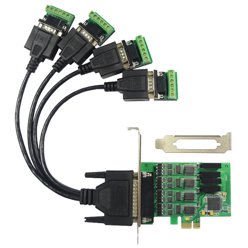 PCI- Express-4 Port (Rs422/485) Serial Controller Card