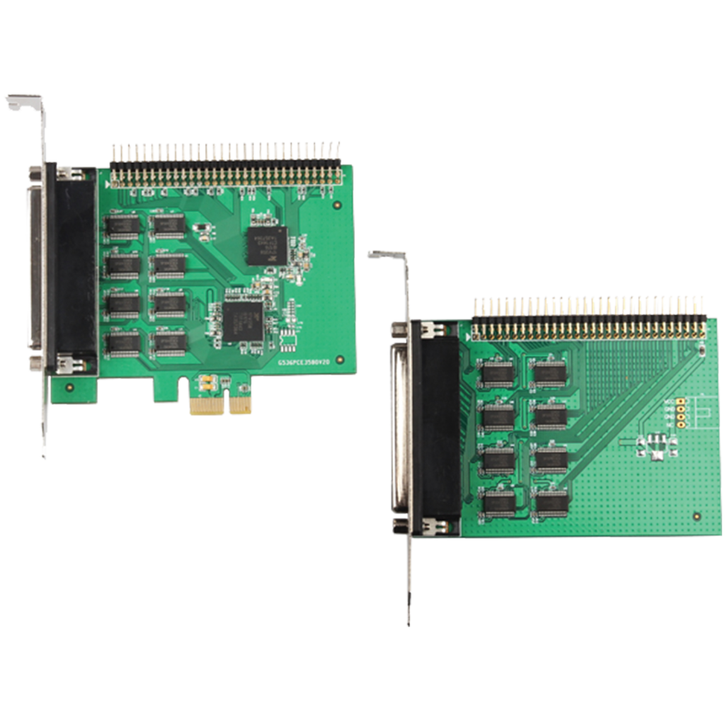 PCIe x1 to 16S DB9 RS232 Serial Card
