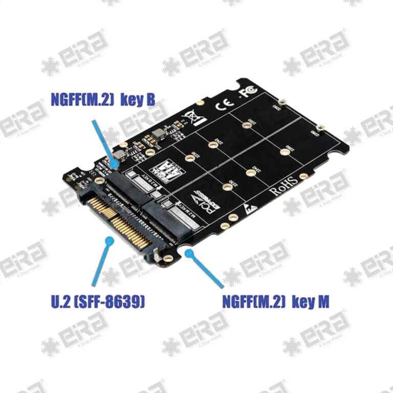 M.2 B-Key NGFF + M-Key NVMe SSD to 2.5″ U.2 SFF8639 Converter