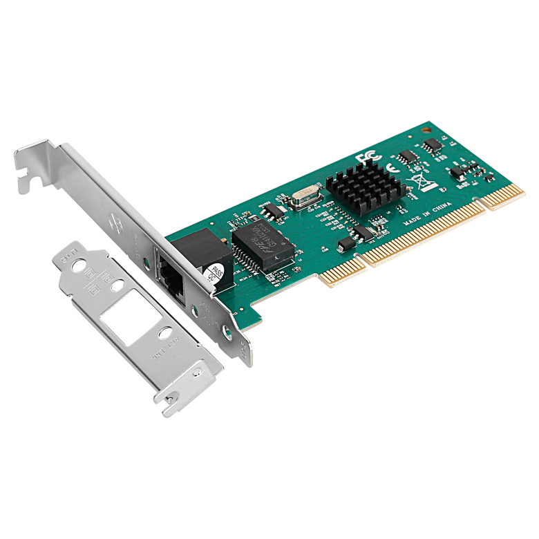 PCI-E 4-port Gigabit Ethernet Controller Card (Intel Chipset) (x4 slot)