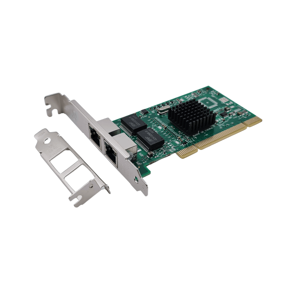 PCI-E 4-port Gigabit Ethernet Controller Card (Intel Chipset) (x4 slot)